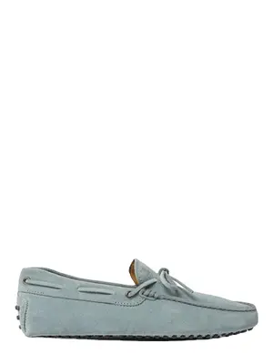 TOD'S Loafers In Leather Light Grey