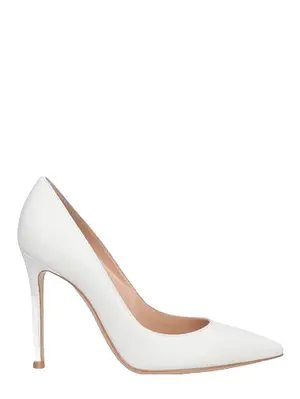 GIANVITO ROSSI Pumps In Leather Off White