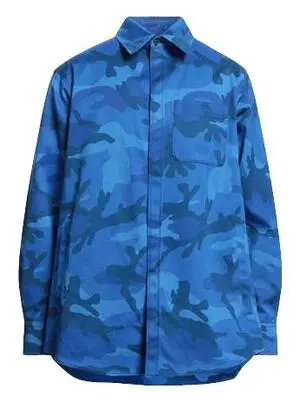 Valentino Garavani Jacket Size Cotton, Polyester - Blue