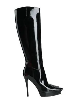 ROGER VIVIER Boots In Soft Leather - Black