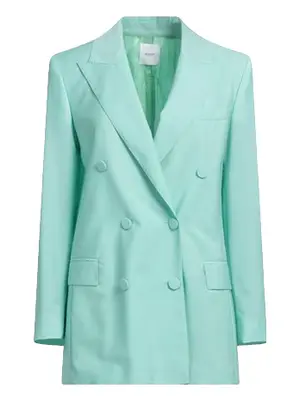 Agnona Double-breasted Blazer - Blue