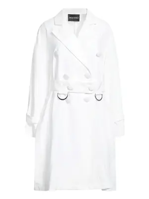 Emporio Armani Overcoat - White