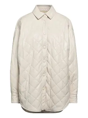 MSGM MSGM Quilted Overshirt White