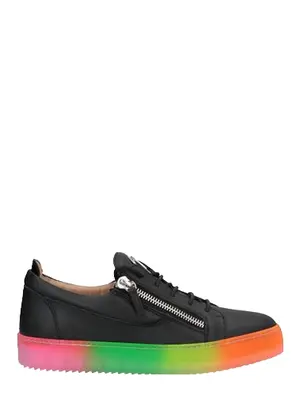 GIUSEPPE ZANOTTI GIUSEPPE ZANOTTI Low-Top Leather Sneakers Black