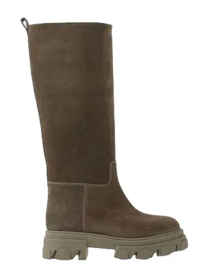 GIA BORGHINI Calfskin Boots - Military Green