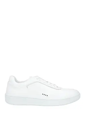 HEVO HEVÒ Leather Low-Top Sneakers White