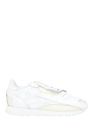 MAISON MARGIELA X REEBOK Leather And Textile Sneakers - White