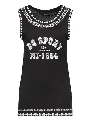 Dolce & Gabbana Jersey Top - Black
