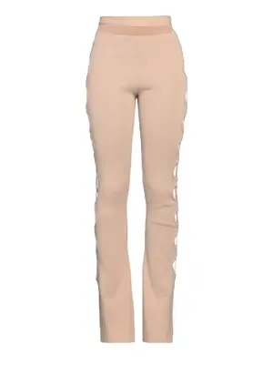 ANDREĀDAMO ANDREĀDAMO Knit Flared Pants Sand