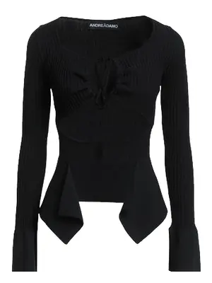 ANDREĀDAMO Knitted Sweater - Black