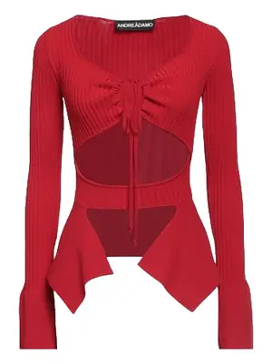 ANDREĀDAMO ANDREĀDAMO Knitted Sweater Red