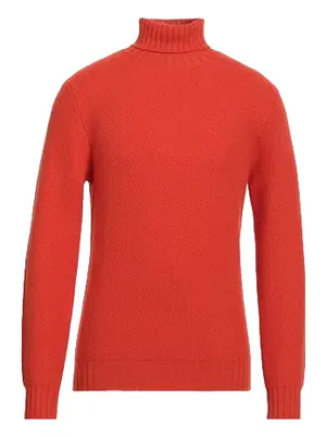 FILIPPO DE LAURENTIIS Cashmere Turtleneck Orange