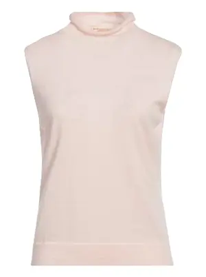 Rossopuro Cashmere Turtleneck Top Pink