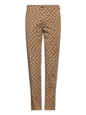 INCOTEX RED X FACETASM Man Pants Camel Size 31 Cotton