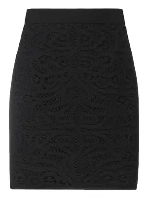 SIMONA CORSELLINI Mini Skirt - Black
