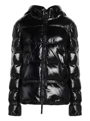DEKKER Padded Hooded Puffer Jacket - Black