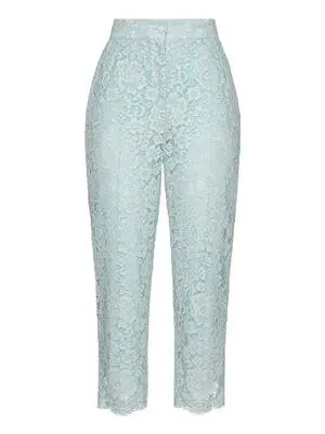 Dolce & Gabbana Tapered Lace Pants - Blue