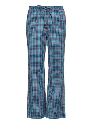 MASSIMO ALBA MASSIMO ALBA Checked Wide Leg Pants