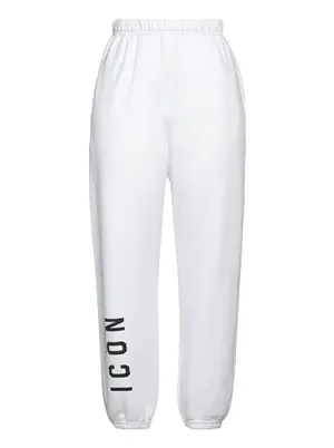 Dsquared2 ICON Cotton Track Pants White