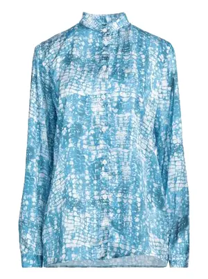 Roberto Cavalli Viscose Shirt - Blue
