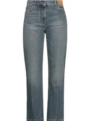 Palm Angels Straight-leg Cotton Jeans - Blue