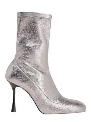 8 BY YOOX Ankle Sock Boots - Silver