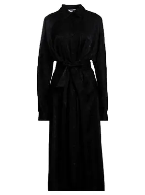 MSGM MSGM Maxi Dress Acetate And Silk Black