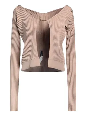 Jacquemus JACQUEMUS Knitted Sweater Beige