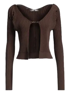 Jacquemus JACQUEMUS Knitted Sweater Brown