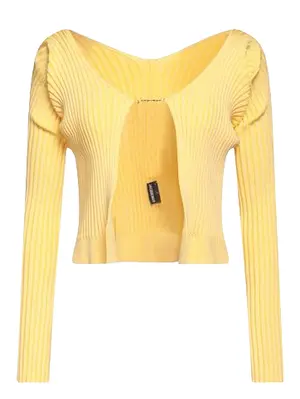 Jacquemus JACQUEMUS Knitted Sweater Yellow