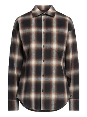 Dsquared2 Checked Flannel Shirt - Brown