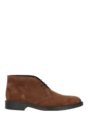 TOD'S TOD'S Leather Ankle Boots Brown