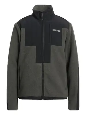 MARCELO BURLON COUNTY OF MILAN Fleece Jacket - Grey
