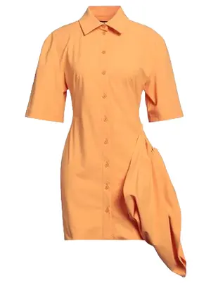 Jacquemus Le Raphia Mini Dress - Orange