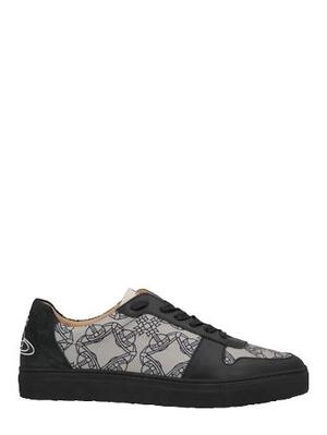 VIVIENNE WESTWOOD Sneakers Size Soft Leather, Textile Fibers - Grey