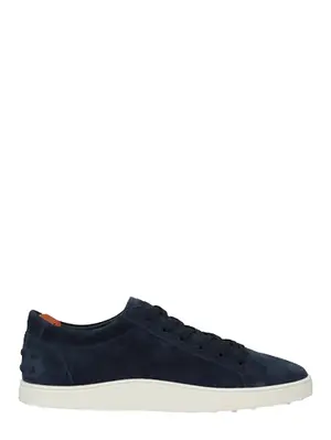 TOD'S Soft Leather Sneakers Navy Blue