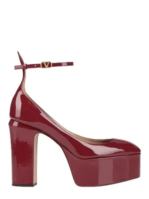 Valentino Garavani Leather Pumps Red