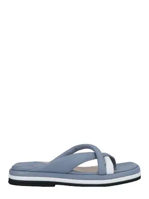 IXOS Leather Thong Sandals Purple