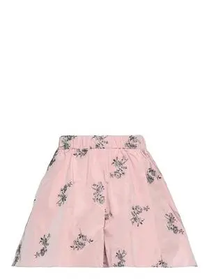 Red Valentino Floral Jacquard Bermuda Shorts - Pink