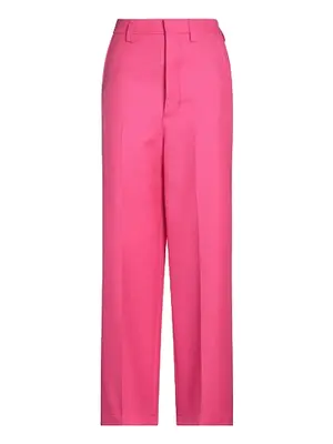 Ami AMI ALEXANDRE MATTIUSSI Virgin Wool Pants Fuchsia