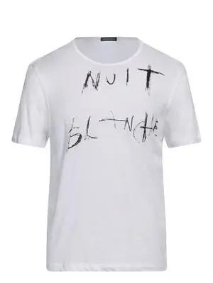 ANN DEMEULEMEESTER T-shirt Size Cotton - White