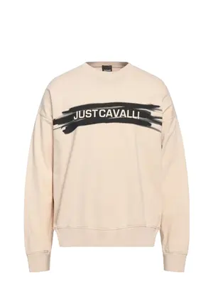 Just Cavalli JUST CAVALLI Cotton Blend Sweatshirt Beige