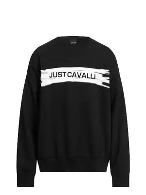 Just Cavalli JUST CAVALLI Cotton Blend Sweatshirt Black