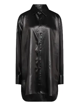 MAISON MARGIELA Long Shirt In Acetate And Polyamide - Black