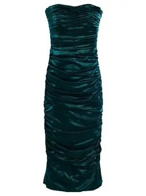 Dolce & Gabbana DOLCE & GABBANA Midi Bodycon Dress Deep Jade