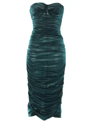 Dolce & Gabbana Midi Bodycon Dress - Green