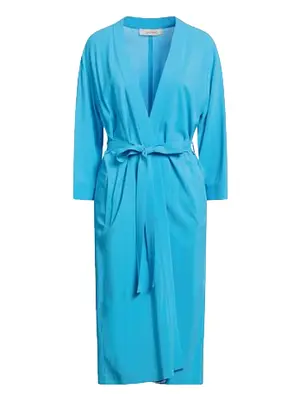 JUCCA Kimono In Crepe Blue