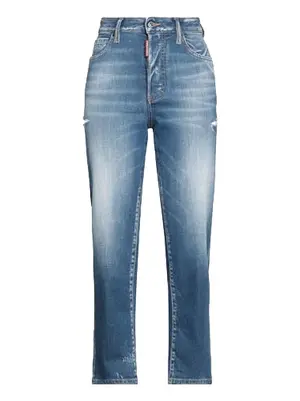 Dsquared2 Mom Jeans With Distressed Detailing - Blue