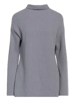 JUCCA JUCCA Turtleneck Knit Top Grey
