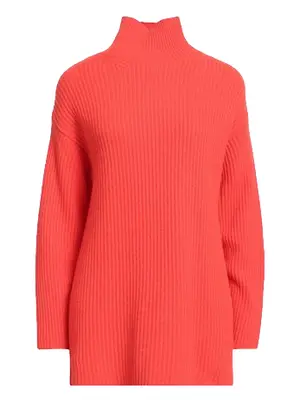 JUCCA JUCCA Turtleneck Knit Top Orange
